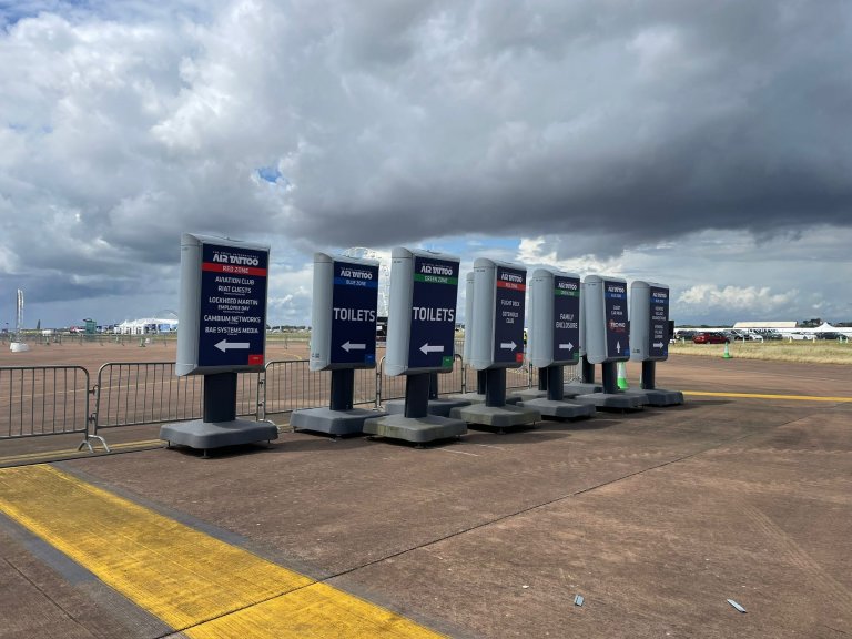 Trotter UK – Temporary Mobile Signage – Billboard Advertising