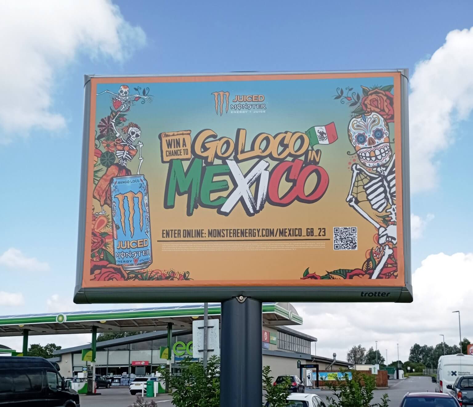 Trotter UK – Temporary Mobile Signage – Billboard Advertising