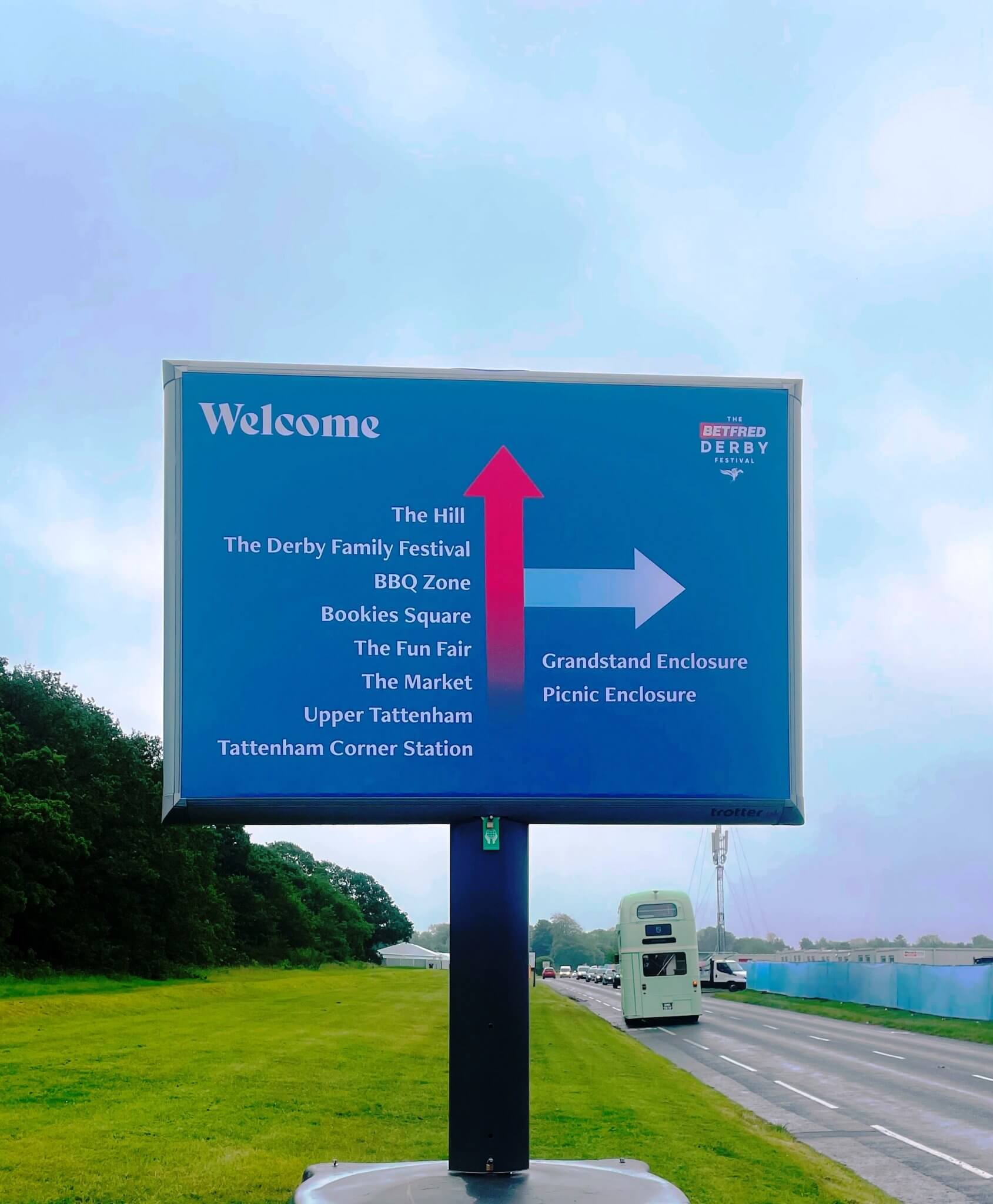 Temporary Mobile Signage – Advertising Billboard