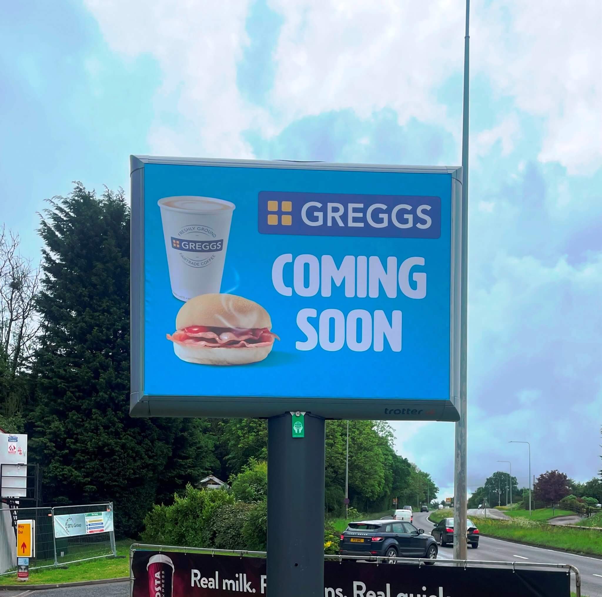 Temporary Mobile Signage – Advertising Billboard