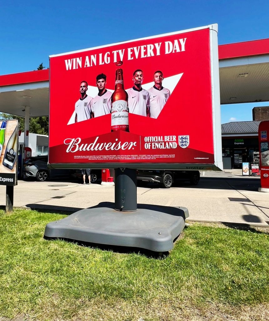 Temporary Mobile Signage – Advertising Billboard